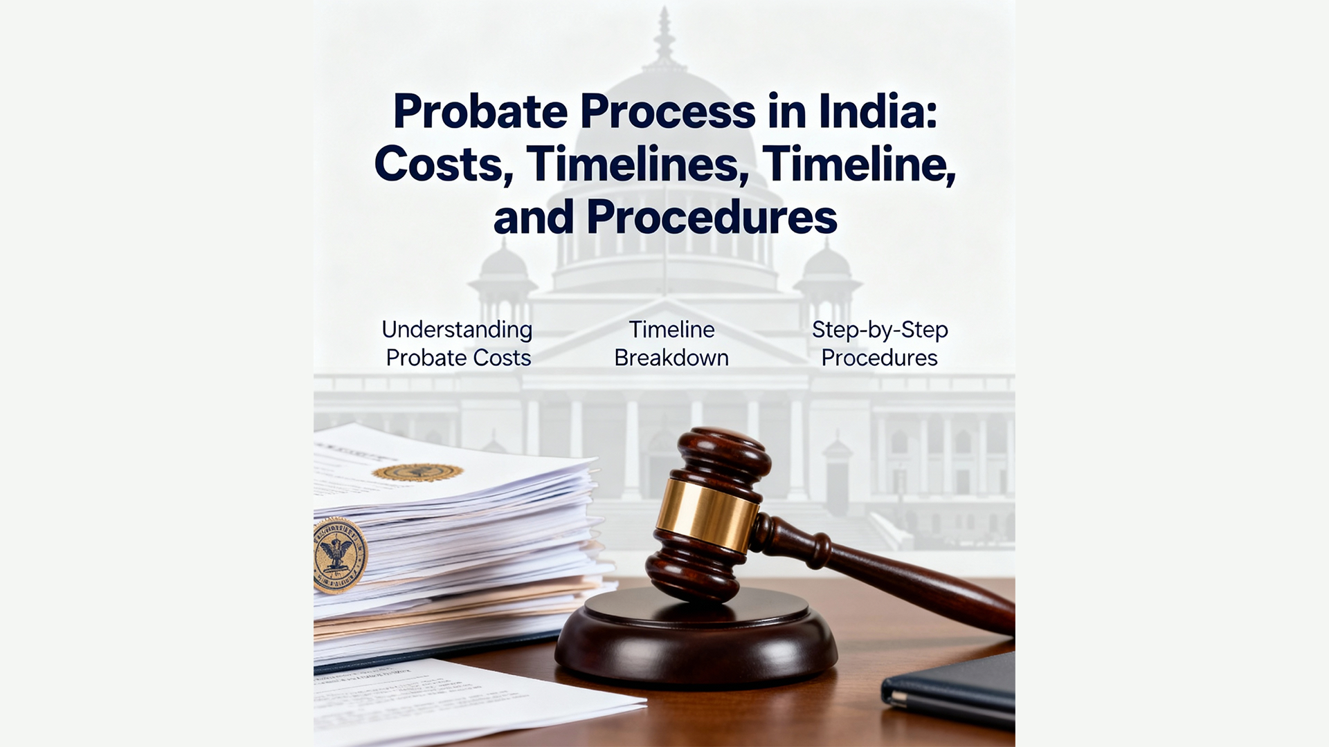 Guide to Probate in India-Costs, Timelines, Court Procedures