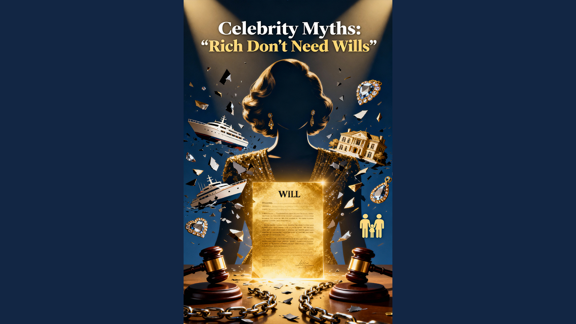 Celebrity Myths: “Rich Don't Need Wills”. Read to know